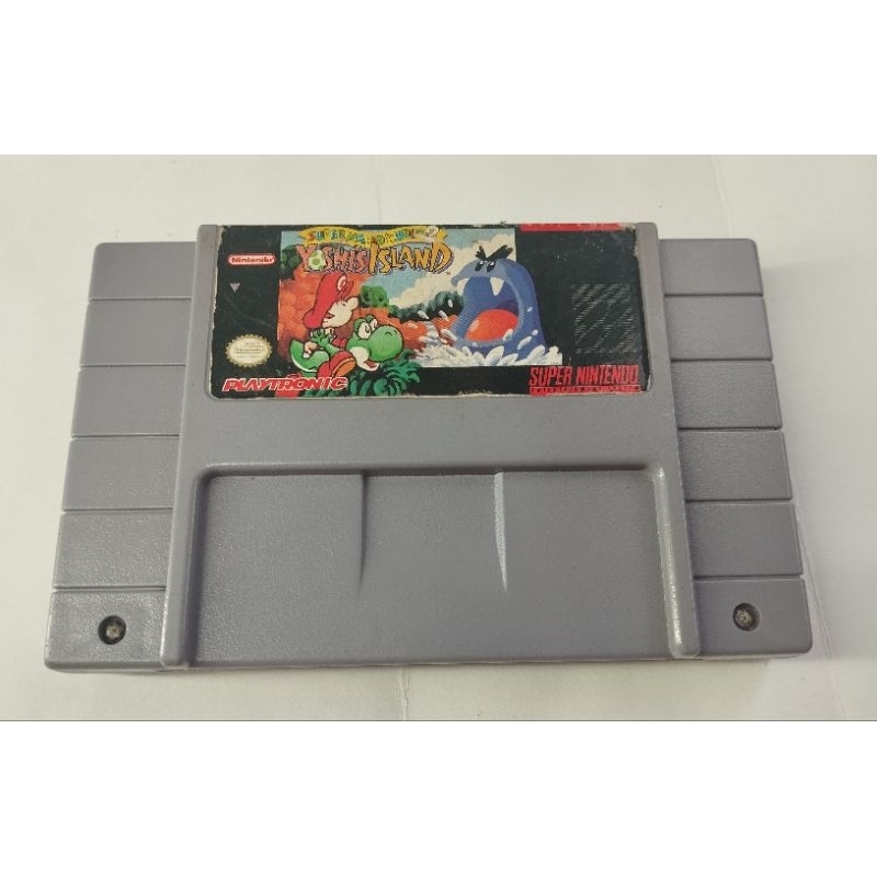 Yoshi Island original usado para super Nintendo. | Shopee Brasil