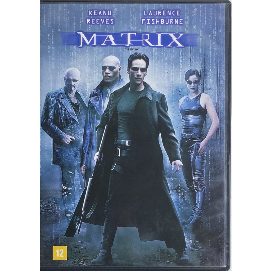 Matrix - Keanu Reeves - 1999 - DVD Original | Shopee Brasil