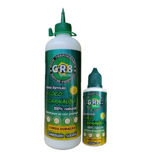 Lubrificante Cera Carnaúba Bike GR8LUB 570ml Corrente Seco Coco e Cera ...