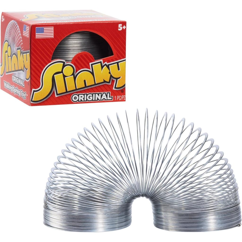 Mola de Metal Slinky Original Americana Brinquedo Nostalgia | Shopee Brasil