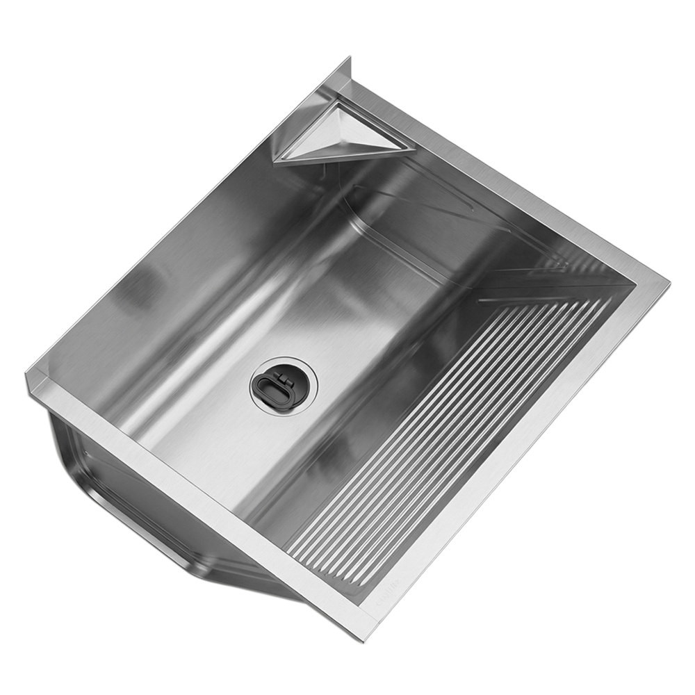 Tanque em Inox 50,6 x 60,8 x 29,4 cm 48 Litros Modelo 430 - 500 com ...