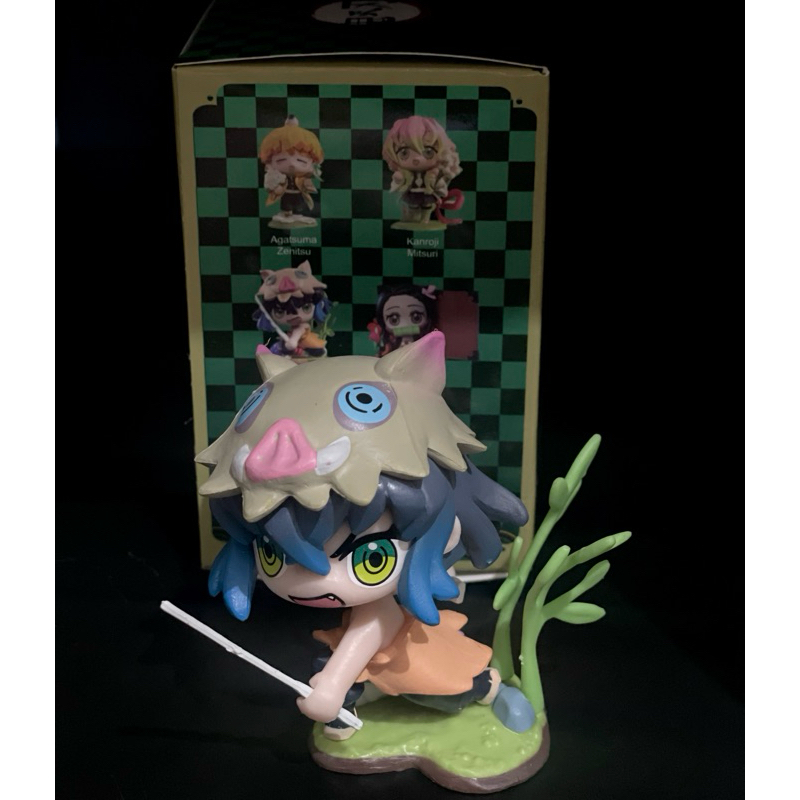 Mini Figure Inosuke - Demon Slayer | Kimetsu no Yaiba | Shopee Brasil