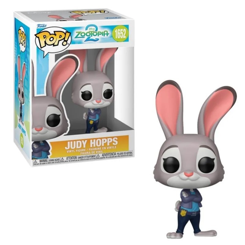 Boneco Funko Pop! Disney Zootopia 2 Judy Hopps - 12452 | Shopee Brasil