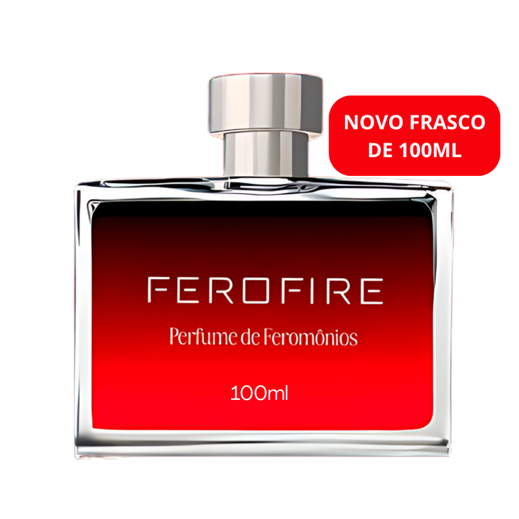 Ferofire Perfume Masculino Com Feromônios Novo Frasco 100ml | Shopee Brasil