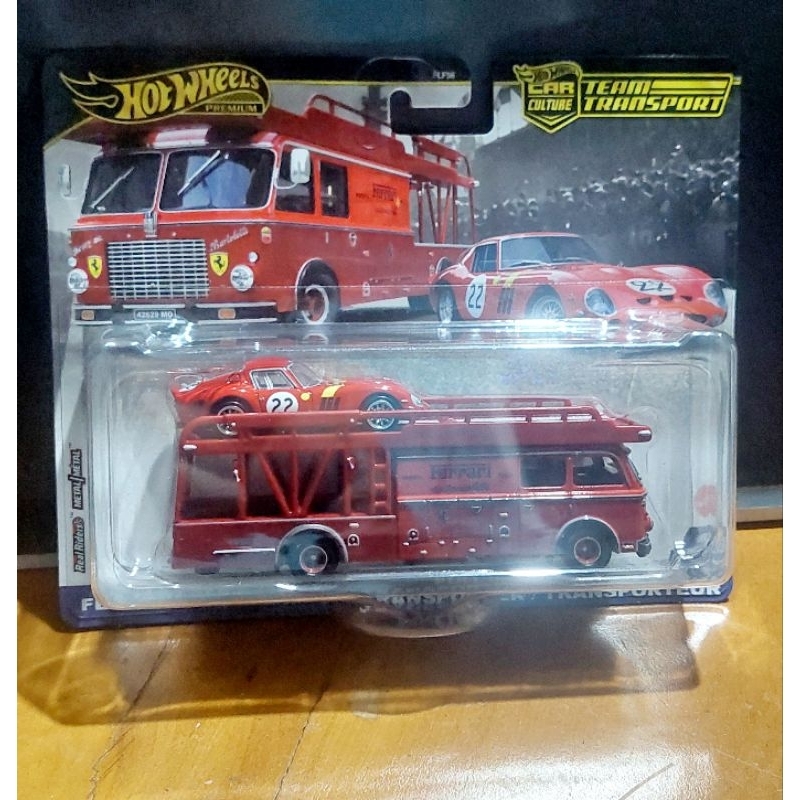Hot Wheels Team Transport - Ferrari 250 GTO | Shopee Brasil