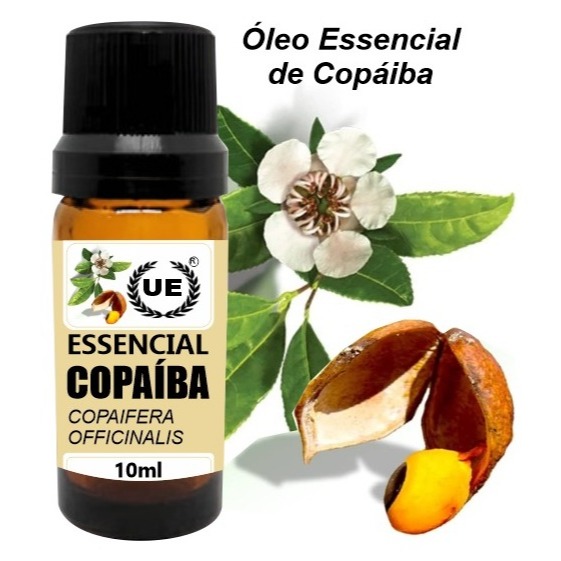 ÓLEO ESSENCIAL DE COPAÍBA 10ml | Shopee Brasil