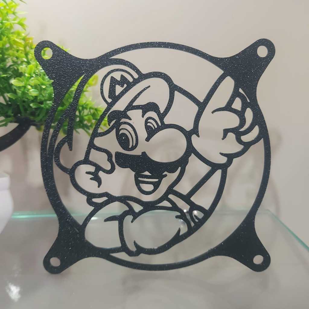 GRADE GRELHA PARA COOLER FAN GRILL 120MM X 120MM SUPER MARIO PEACH ...