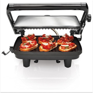 Sanduicheira Hamilton Beach Panini Press 1400W 110v Outlet | Shopee Brasil