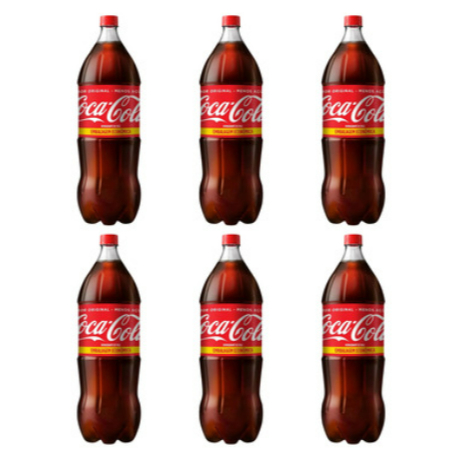 Fardo de 6 unidades de Coca Cola 2L | Shopee Brasil