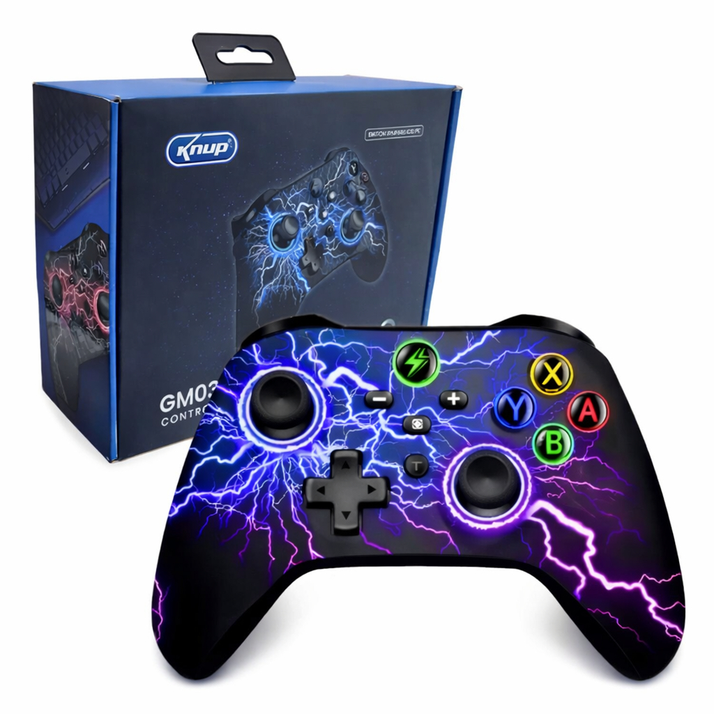 Controle Sem Fio Para Nintendo Switch Pc Gamer Android Rgb | Shopee Brasil
