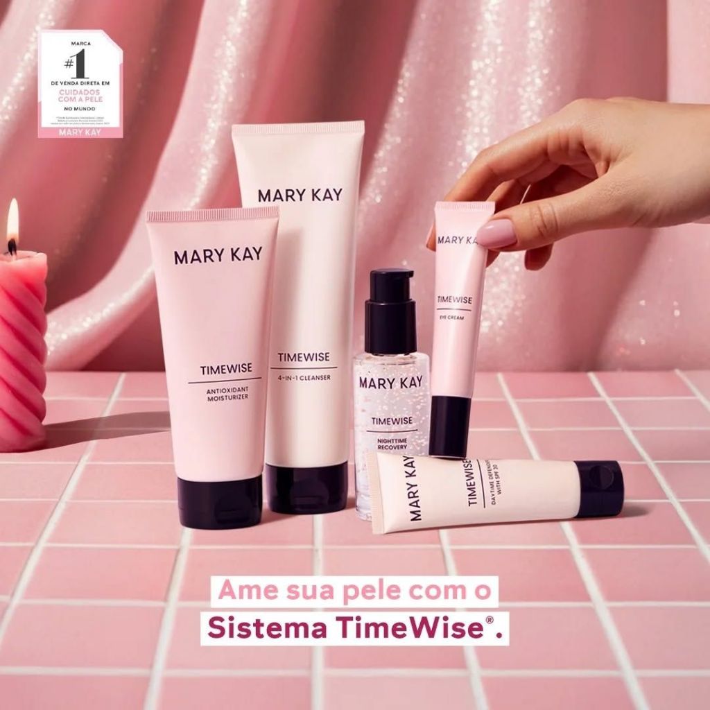 Kit Mary Kay Pele Oleosa e Mista | Rotina Completa de Cuidados + Brinde ...