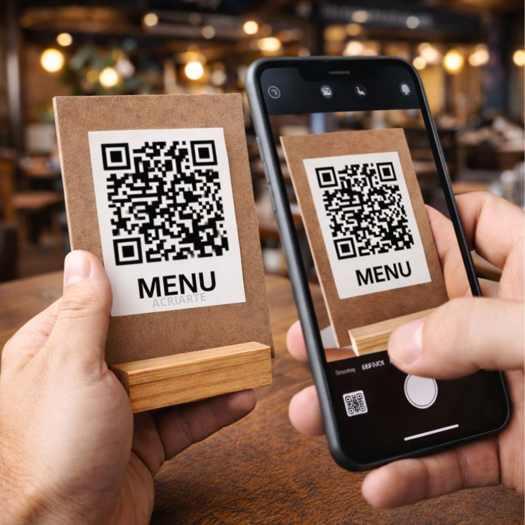 KIT 10 Suporte de Mesa para QR Code, Ideal para Pix e Menu Digital ...