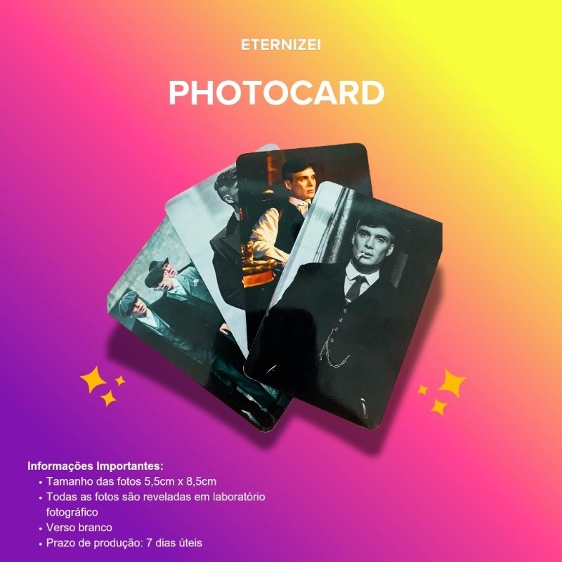 Photocards Personalizados feito com Revelação de fotos | Photocard ...