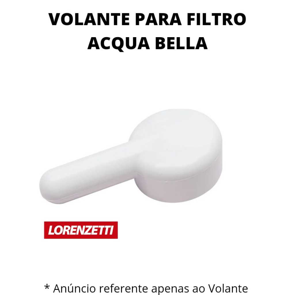 Volante Manipulo Para Torneira Filtro AcquaBellaBranco (peça de ...