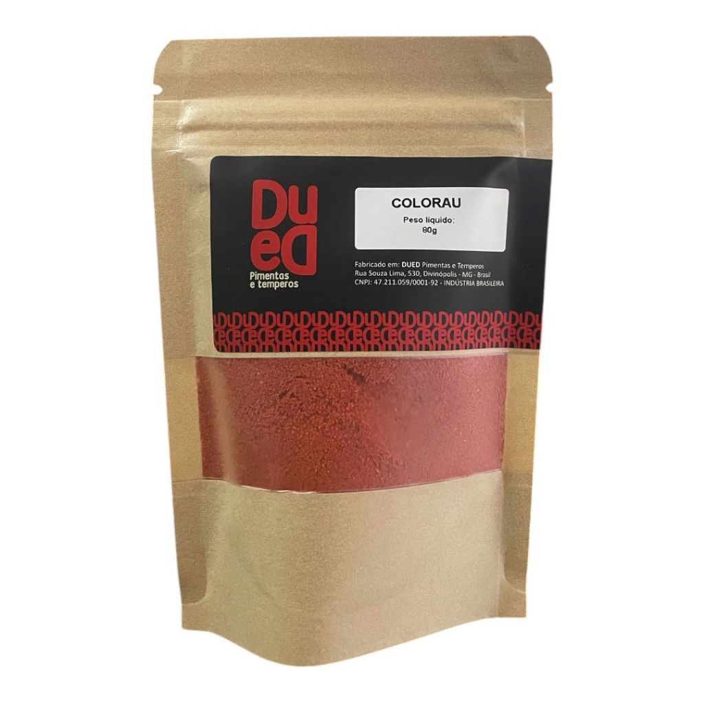 Colorau 80g | Tempero Natural | Dá Cor e Sabor aos Pratos | Shopee Brasil