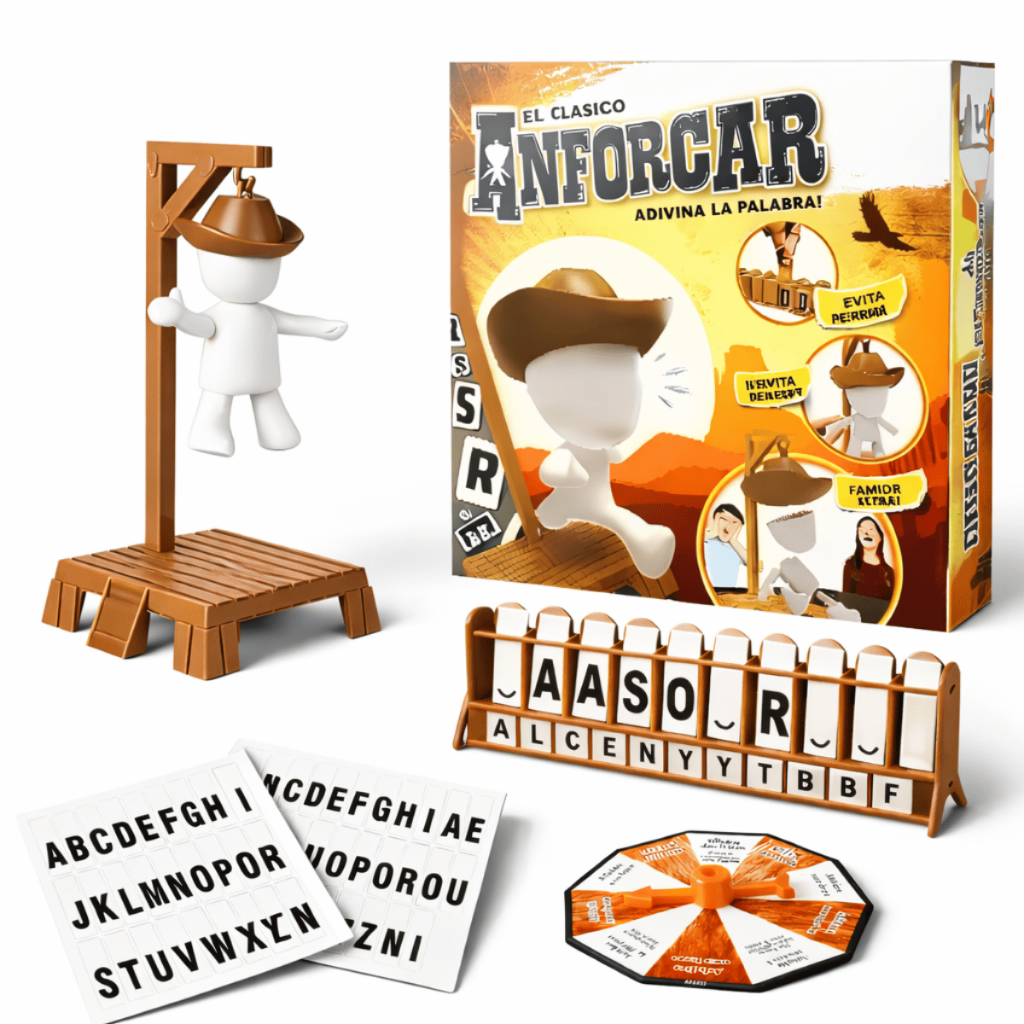Jogo da Forca Magnético Com Boneco Interativo Brinquedo Pedagógico ...