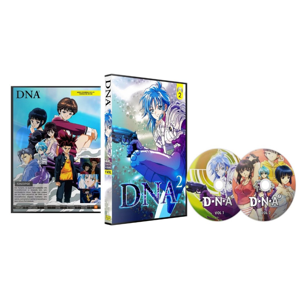 Dvd Dna 2 (1994) Série Completa + Ovas Dual Áudio Hd | Shopee Brasil
