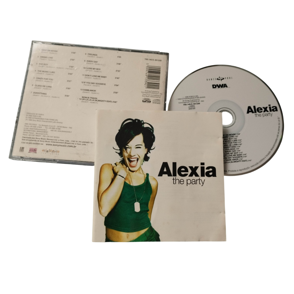 Cd - Alexia - The Party | Shopee Brasil