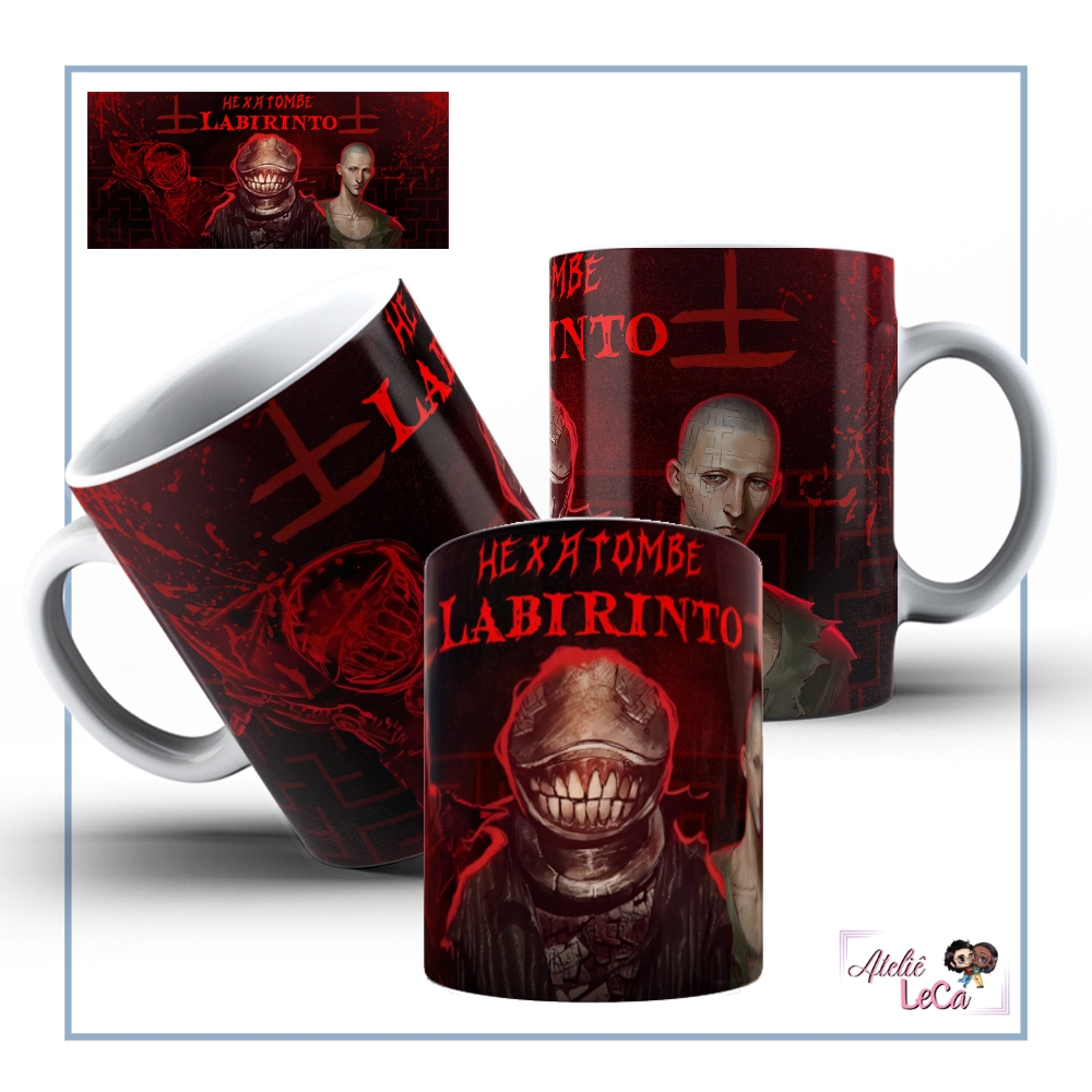 Caneca Personalizada Ordem Paranormal RPG Hexatombe – O Labirinto ...