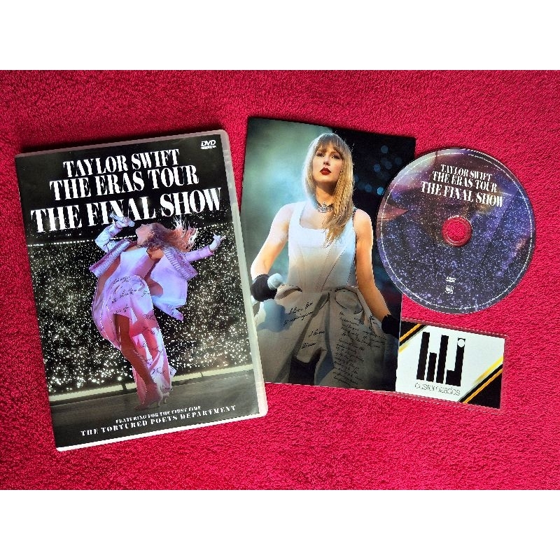TAYLOR SWIFT / THE ERAS TOUR (THE FINAL SHOW) DVD FAN MADE | Shopee Brasil