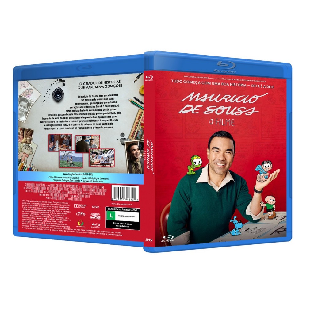 Blu-ray: Mauricio De Sousa - O Filme [PERSONALIZADO] | Shopee Brasil
