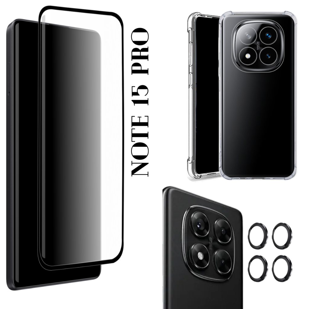 Película Cerâmica 9D Para Redmi Note 15 PRO - Câmera Individual - Capa Capinha | Shopee Brasil