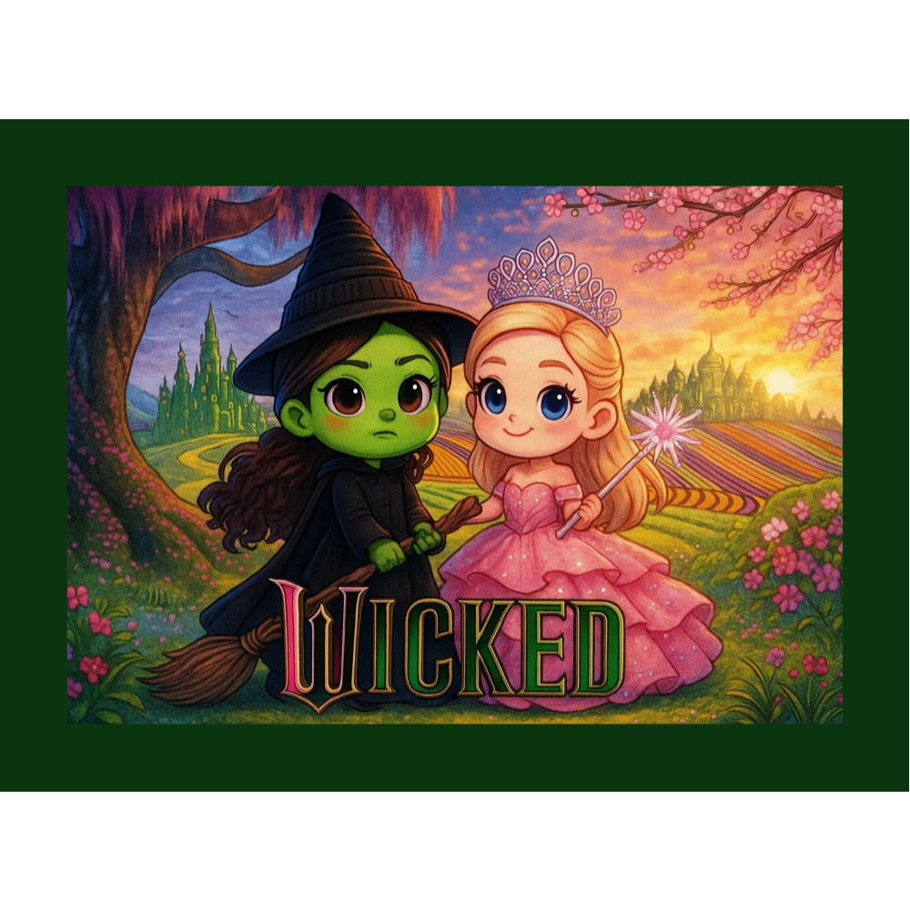Livro de Colorir The Wicked (Tamanho A5 - Capa dura - 50 desenhos ...