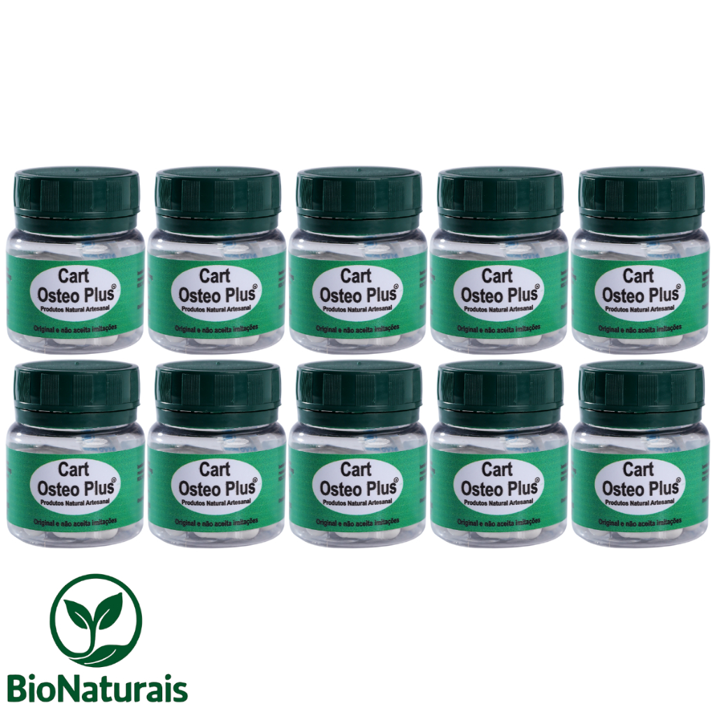 10 Cart Osteo Plus original Suplemento Nutricional envio imediato ...