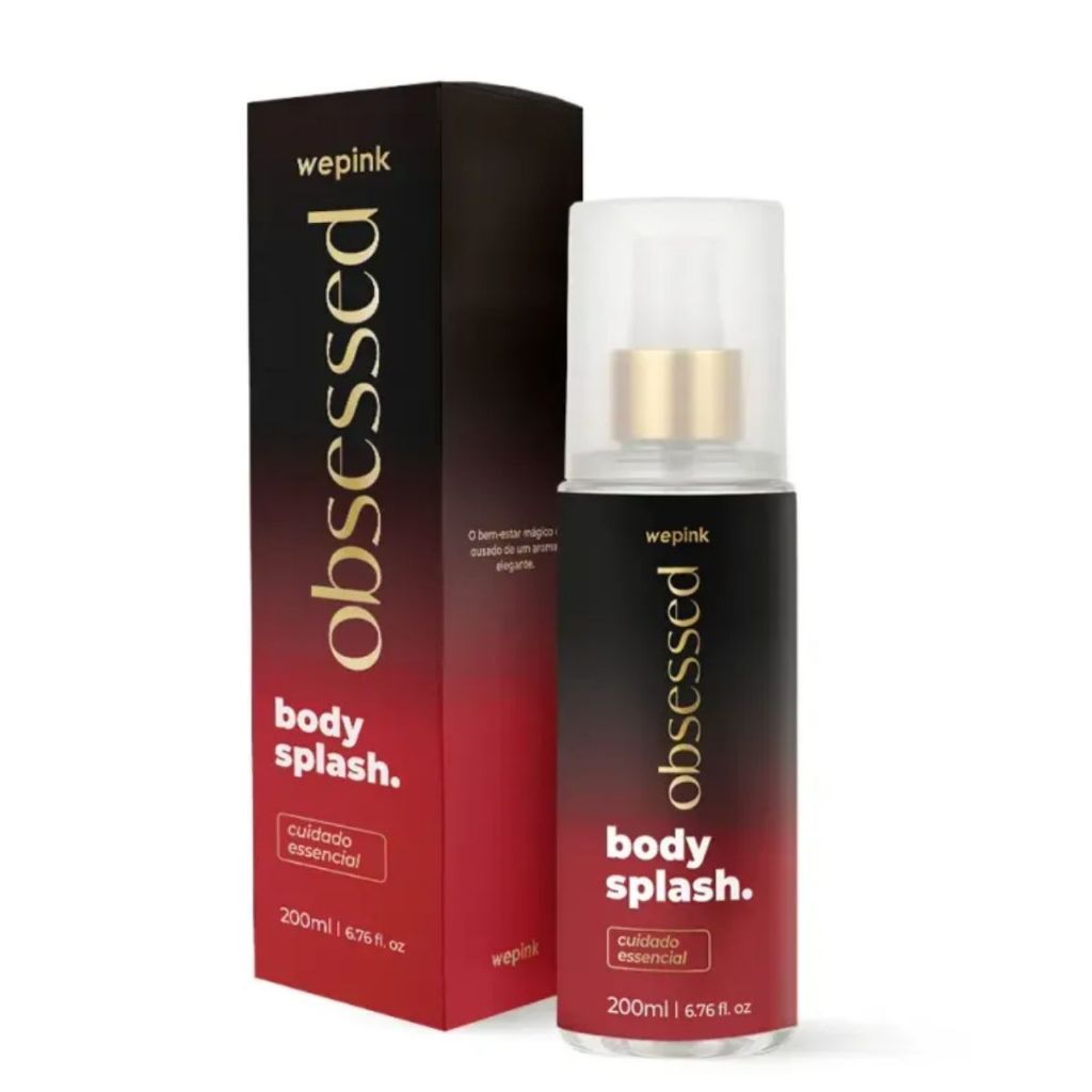 Body Splash Obsessed Virginia Desodorante Colônia 200ml - Wepink ...