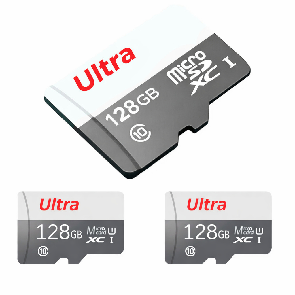 3 Cartão De Memória Micro Sd 64gb/128gb Classe 10 - Compatível com ...
