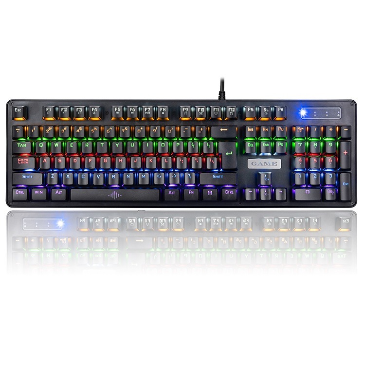 Teclado Gamer Semi-mecânico RGB Anti-ghosting | Shopee Brasil