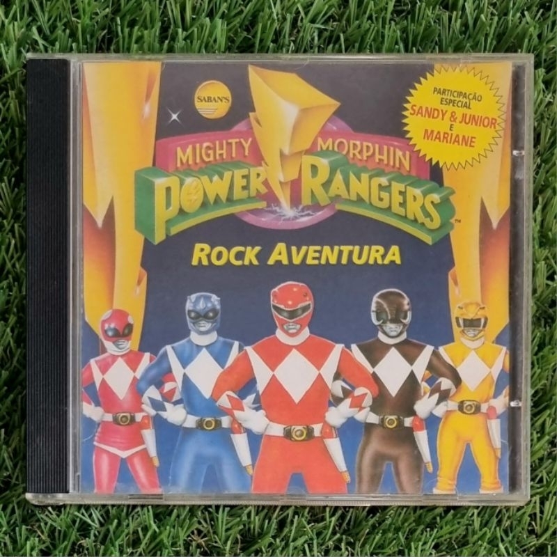 CD Power Rangers Rock Aventura Sandy Junior | Shopee Brasil