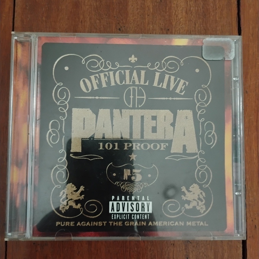 Cd Pantera - Official Live - 101 Proof | Shopee Brasil