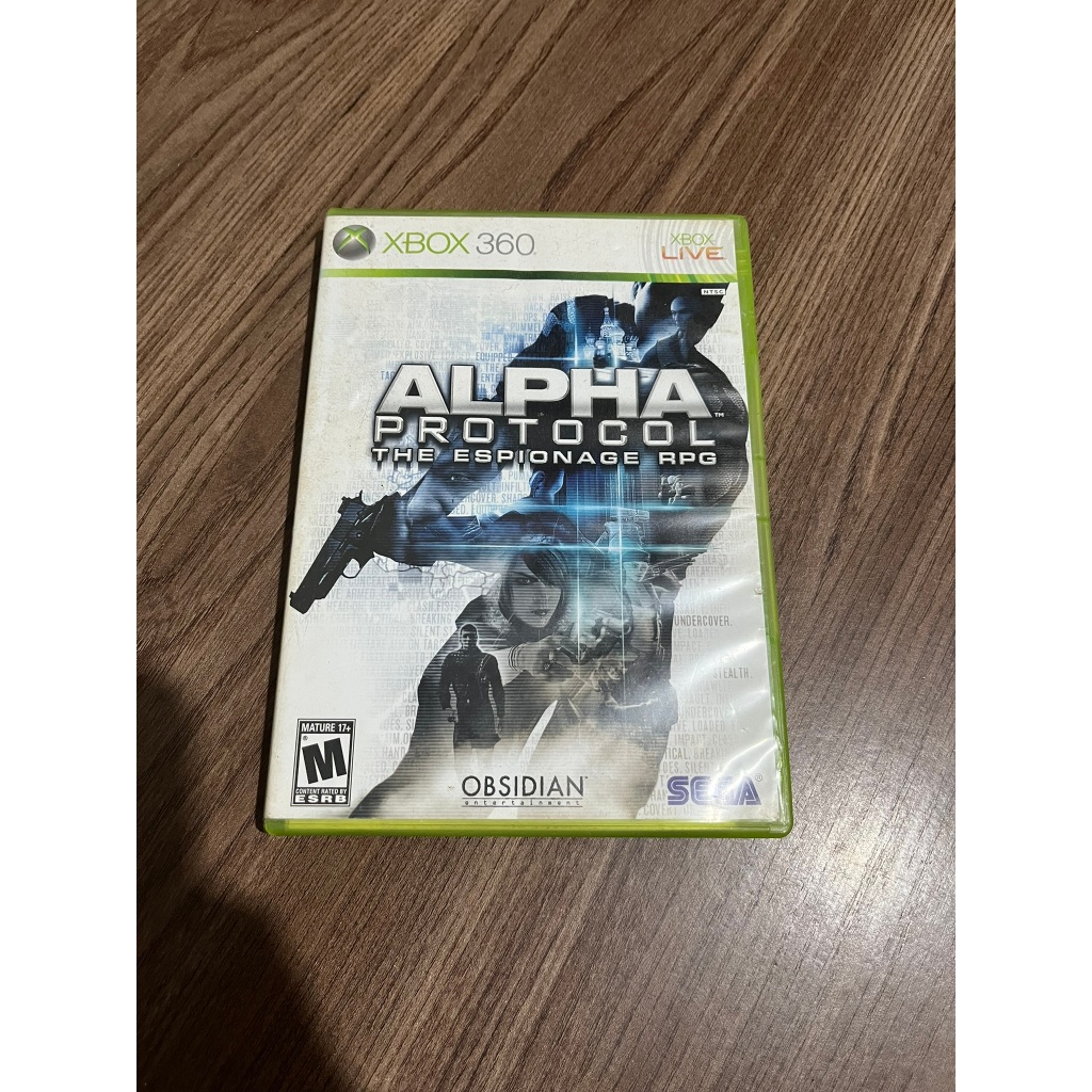 Alpha Protocol The Espionage RPG Xbox 360 Original Midia Fisica | Shopee Brasil