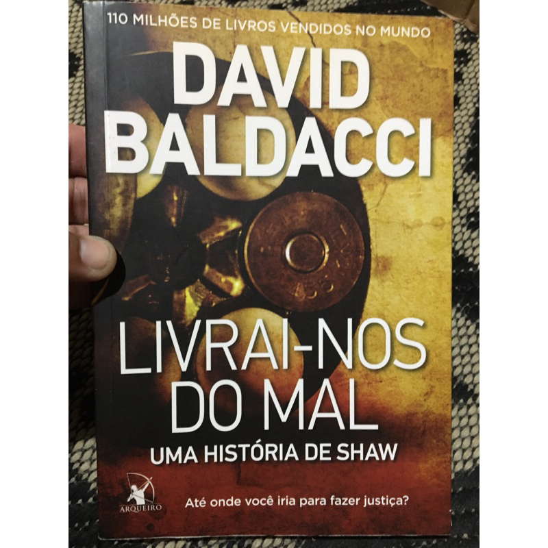 Livro livrai nos do mal uma história de shaw -David Baldacci | Shopee ...