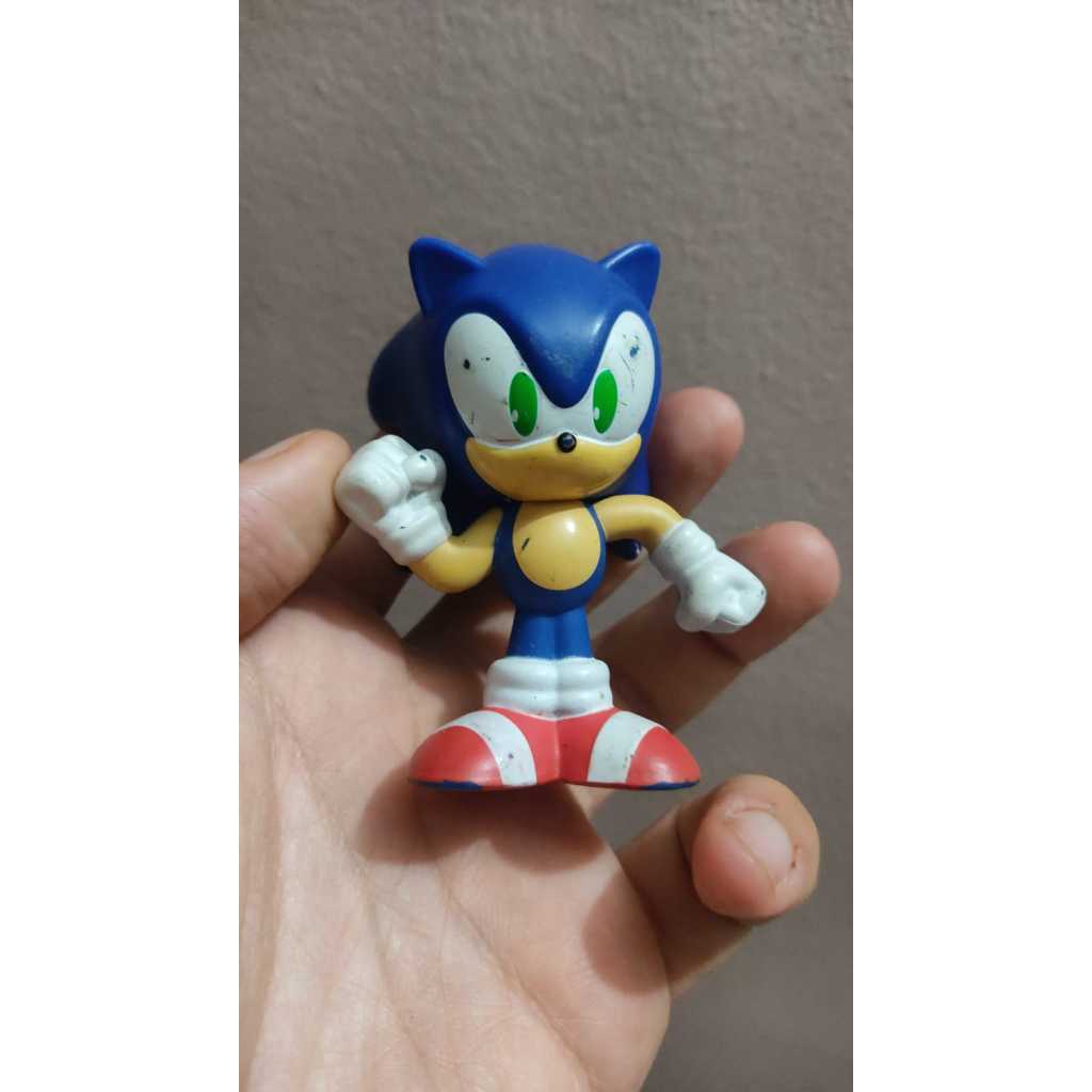 Boneco sonic the hedgehog burger king | Shopee Brasil