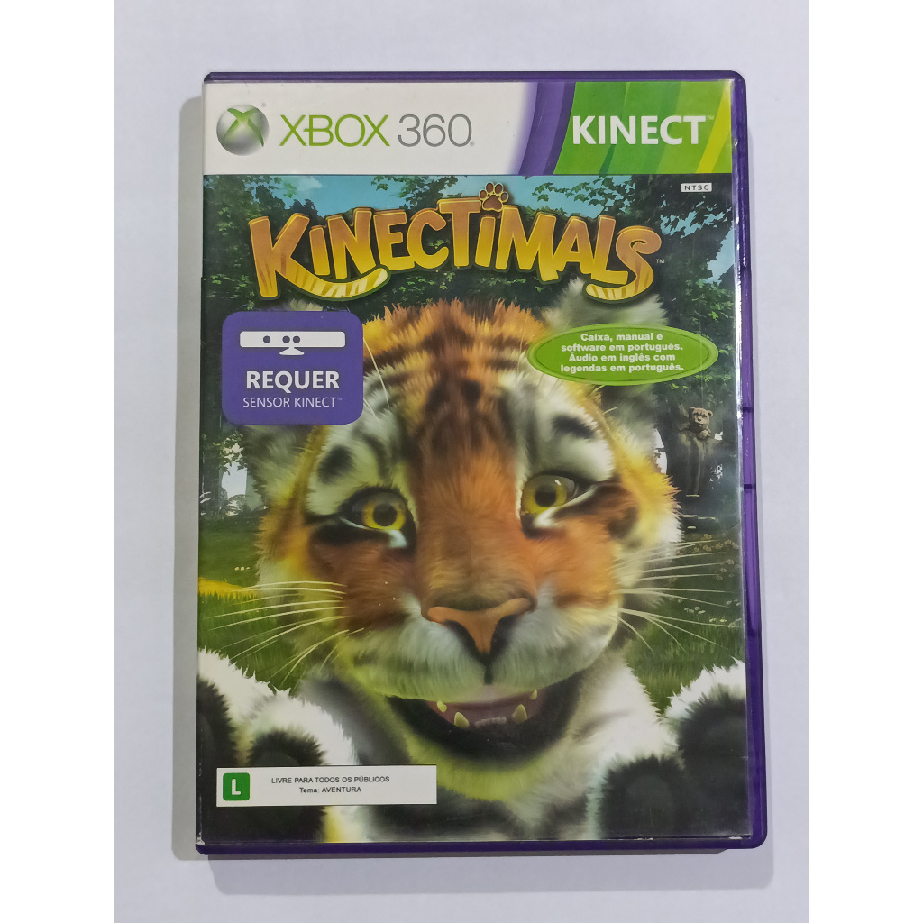 Kinectimals p/ Xbox 360 Original Usado (Kinect) | Shopee Brasil