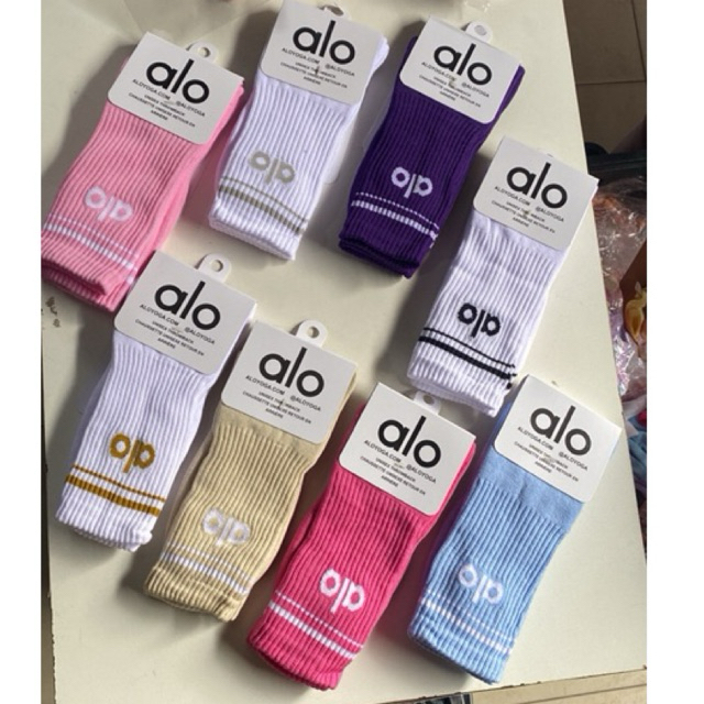 meia cano longo da alo | Shopee Brasil