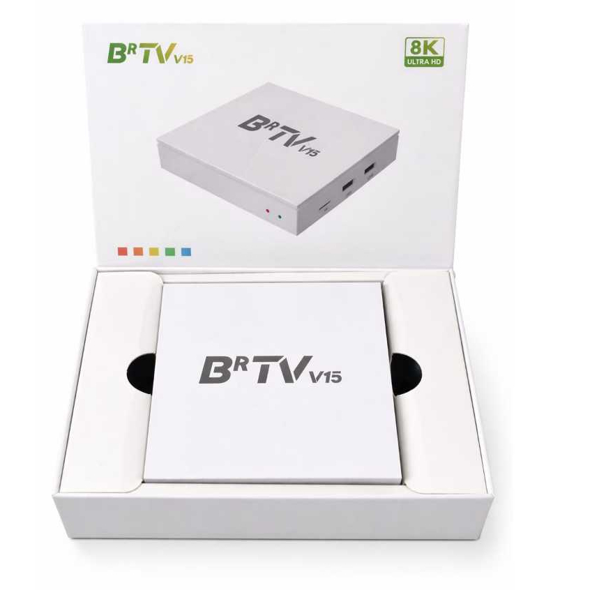 Aparelho Receptor BR TV-V15 2/16GB - 4K - 5G - Wi-Fi - Android | Shopee ...