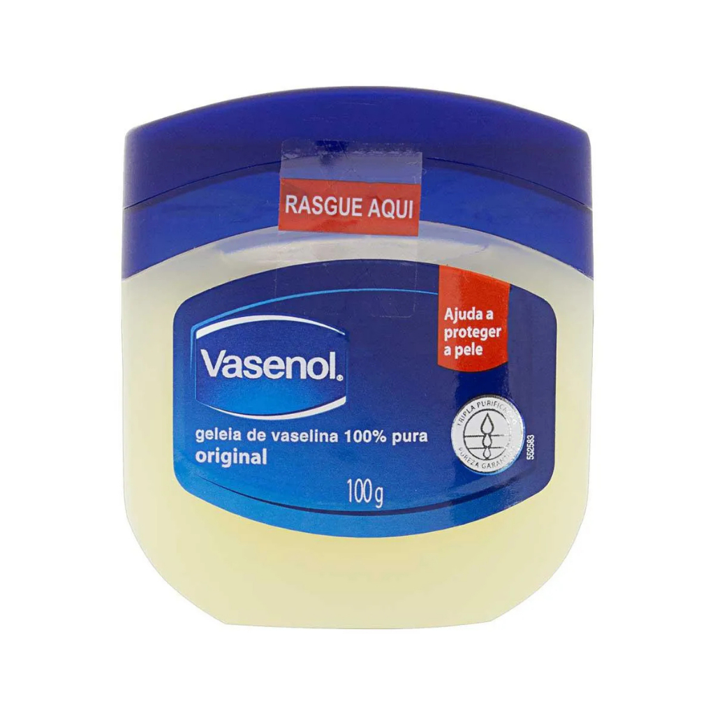 Geleia de Vaselina 100% Pura Vasenol Original 100g | Shopee Brasil