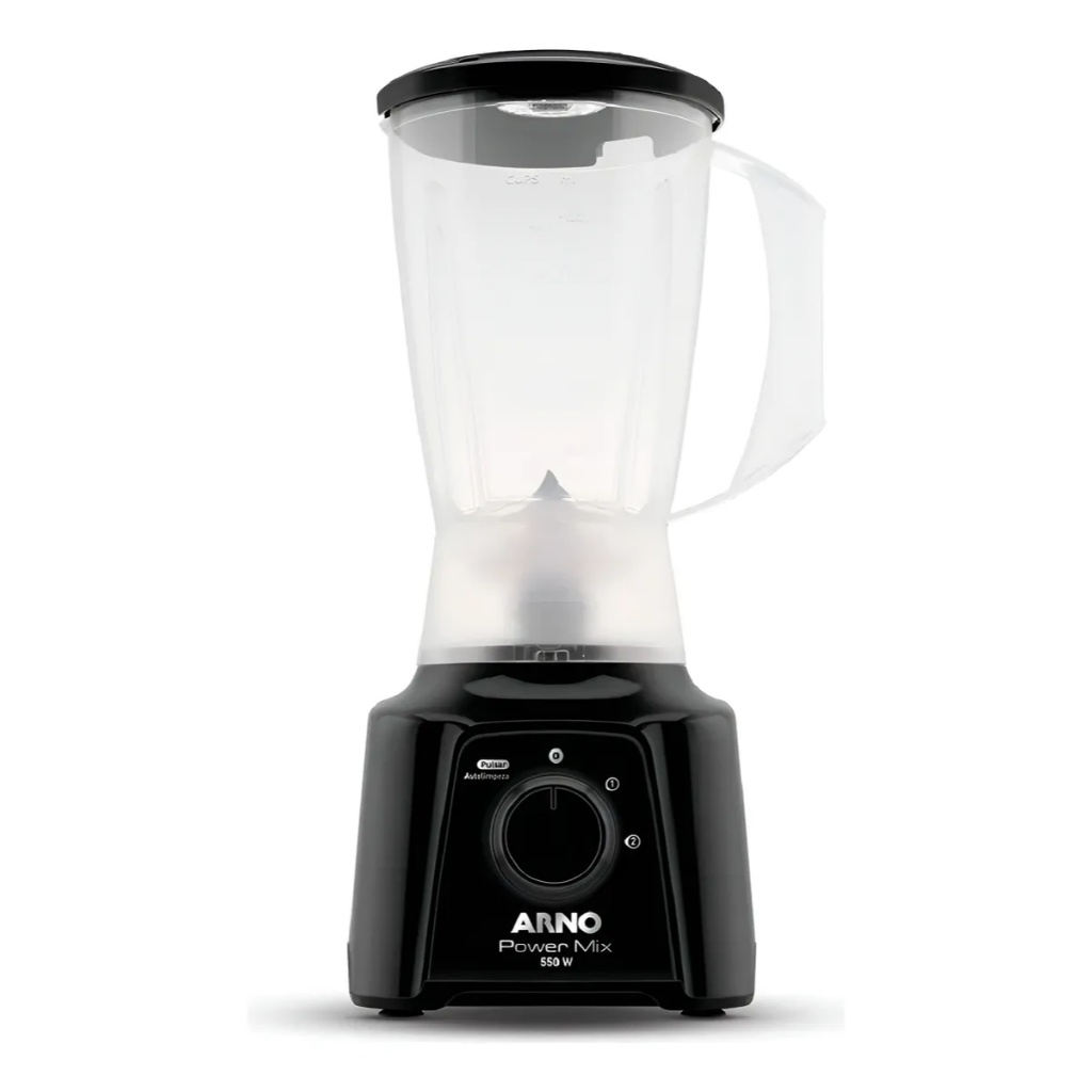 Liquidificador Arno Power Mix 550w 2 Velocidades Preto - 220V | Shopee ...