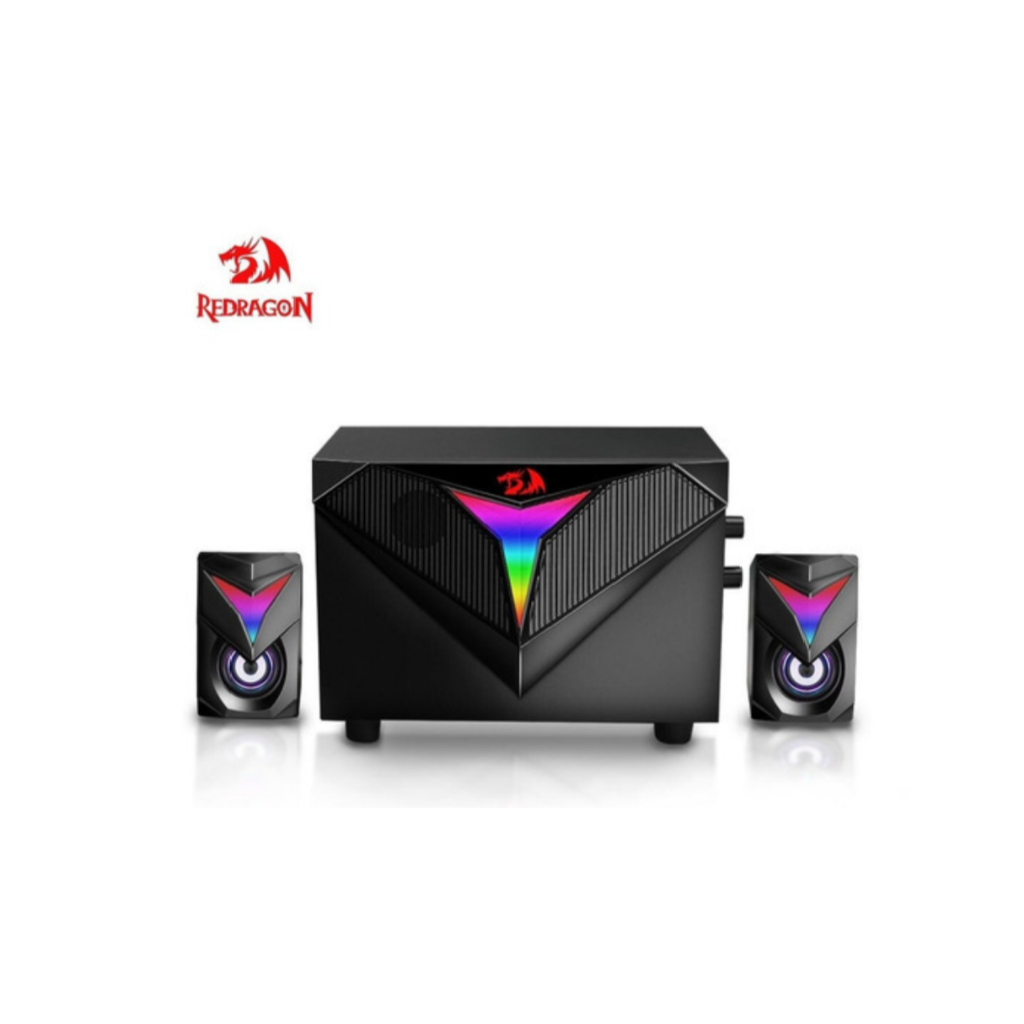 CAIXAS DE SOM E SUBWOOFER GAMER REDRAGON TOCCATA GS700 RGB | Shopee Brasil