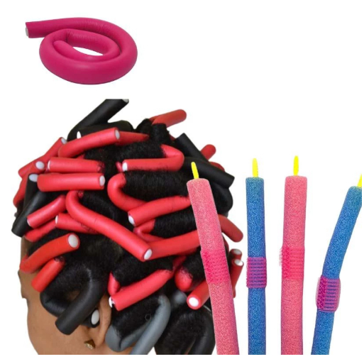 12 Pcs/Set Hair Curler Magic Air Hair Roller Curling Sticks Soft Foam ...