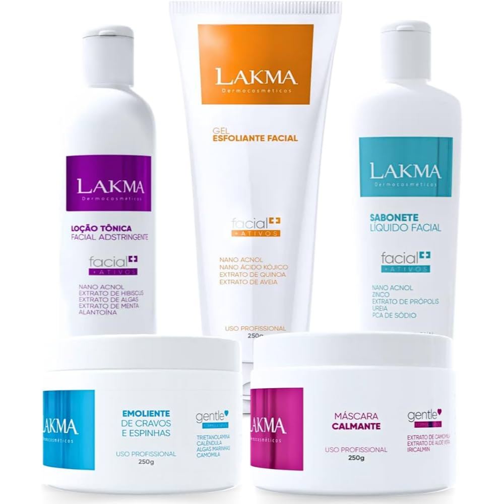 KIT DE LIMPEZA DE PELE LAKMA . | Shopee Brasil