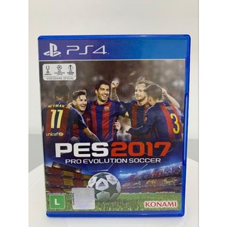 PES 2017 PS4 Original – Pro Evolution Soccer Mídia Física | Shopee Brasil