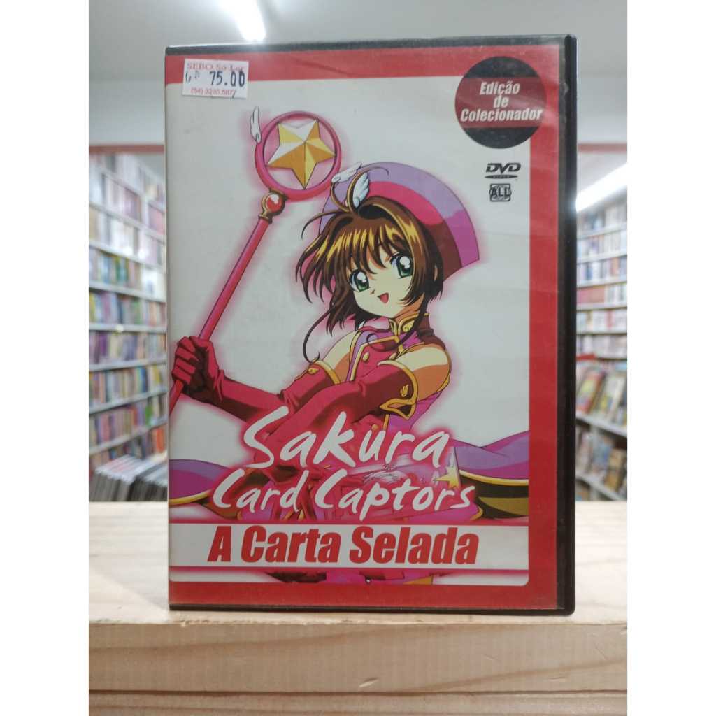 DVD Sukura Card Captors - A Carta Selada | Shopee Brasil