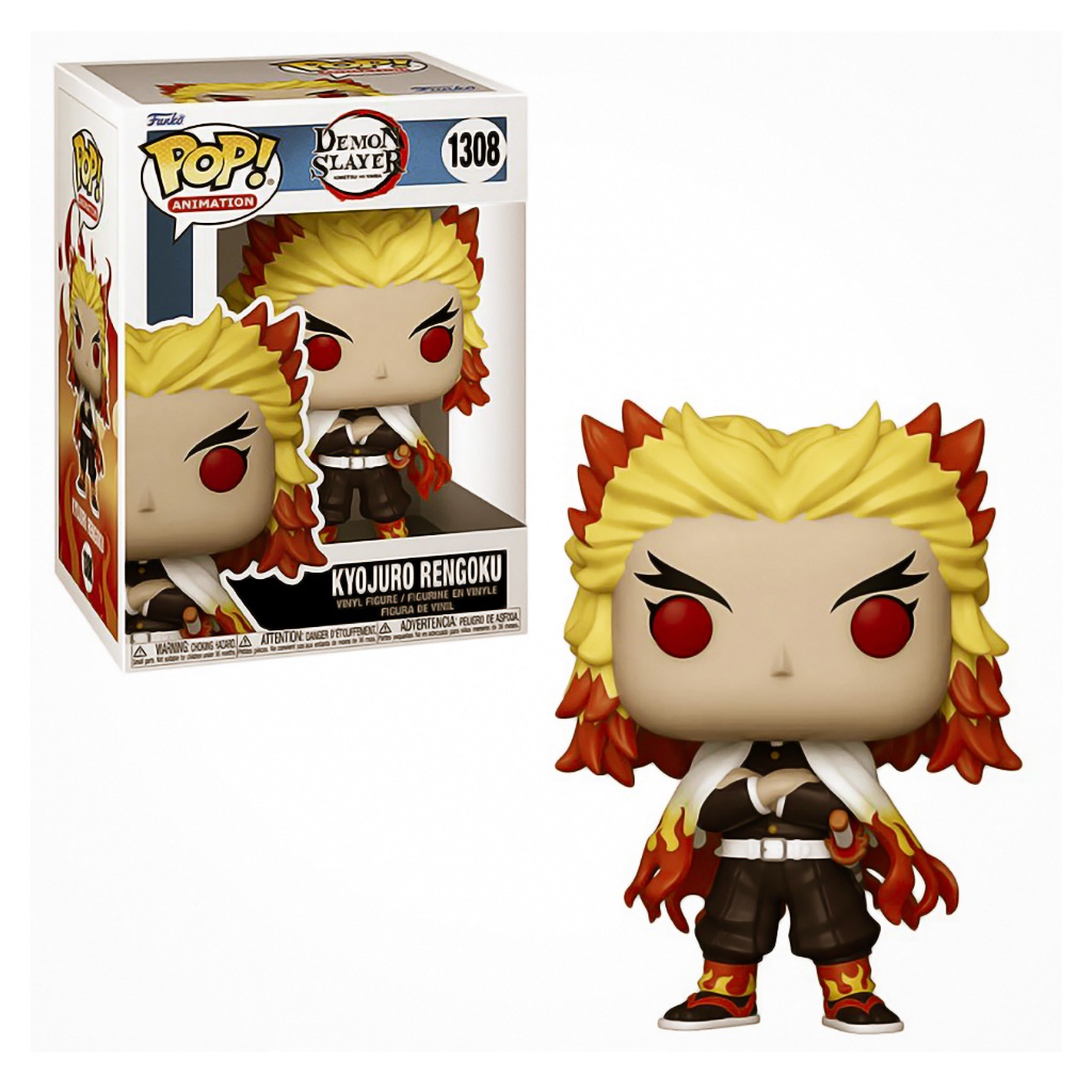 Funko Pop Animation Demon Slayer Kimetsu No Yaiba - Kyojuro Rengoku ...