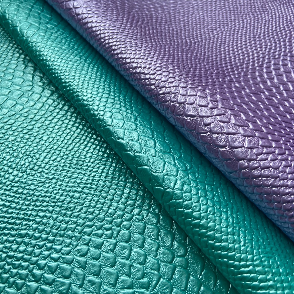 Tecido Corino Lonita Sintético SEREIA Fundo do Mar para Personalizados de Luxo - 50 x 35 cm ...