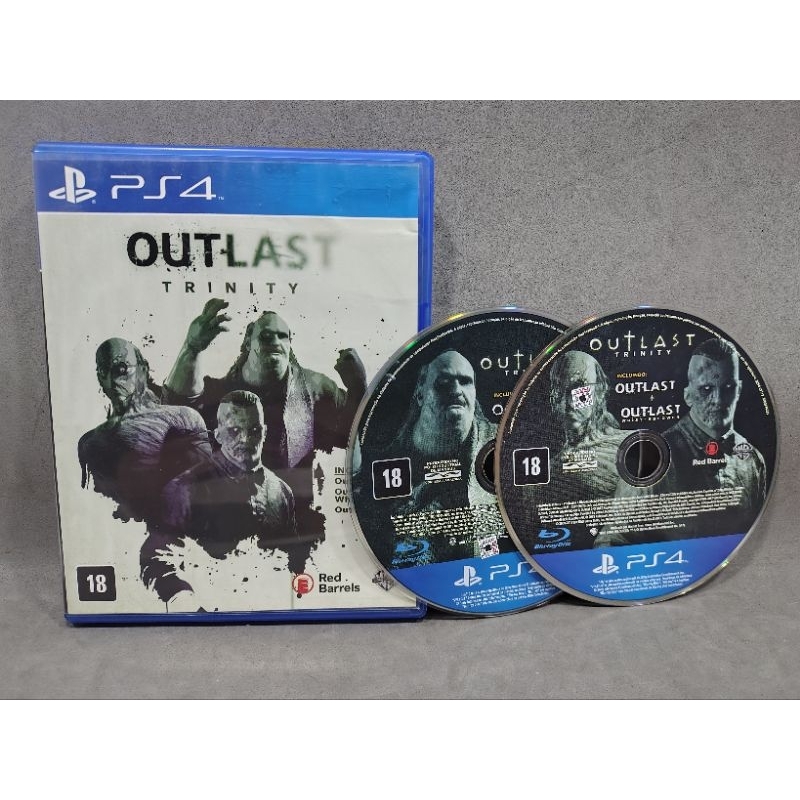 Outlast Trinity PS4 mídia física Impecável | Shopee Brasil