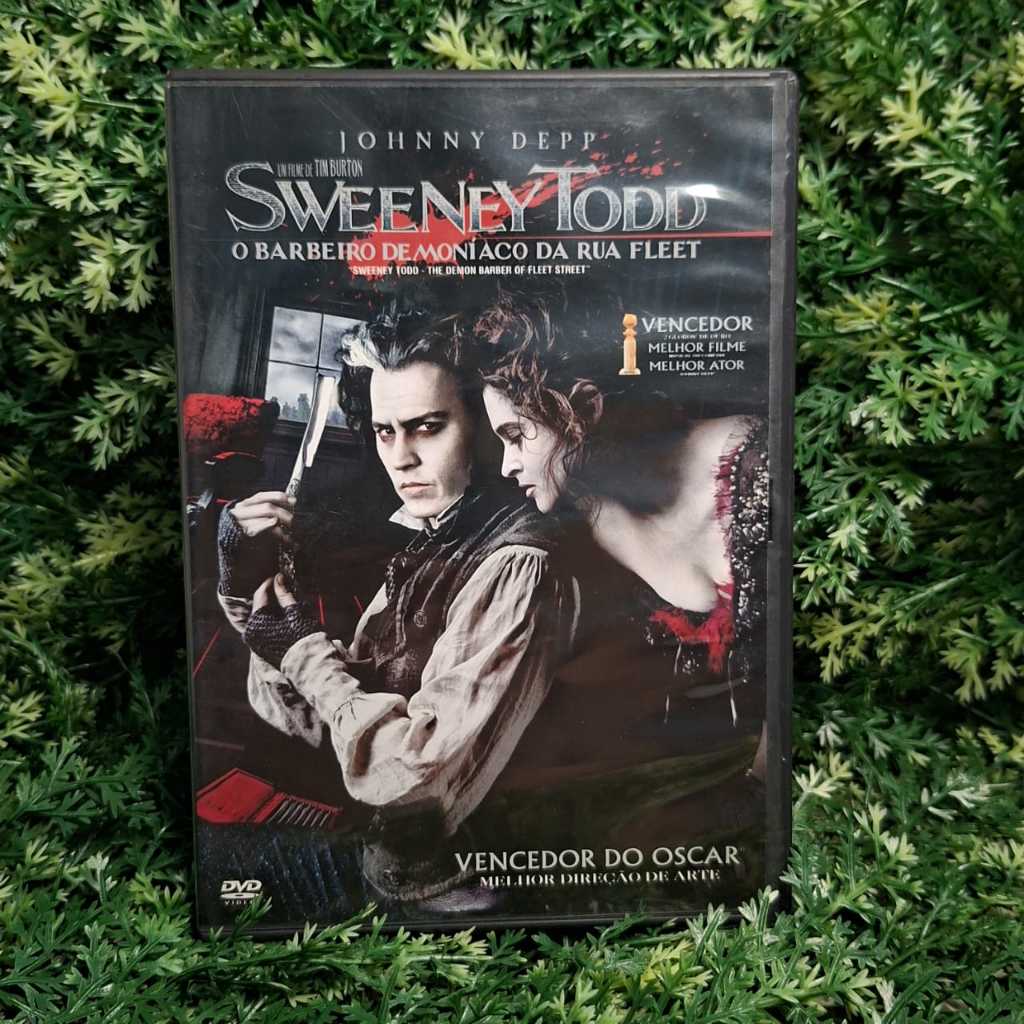 Dvd - Sweeney Todd O Barbeiro Demoníaco Da Rua Fleet | Shopee Brasil